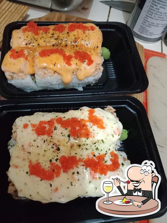 Menu at Sensei Sushi restaurant, North Jakarta