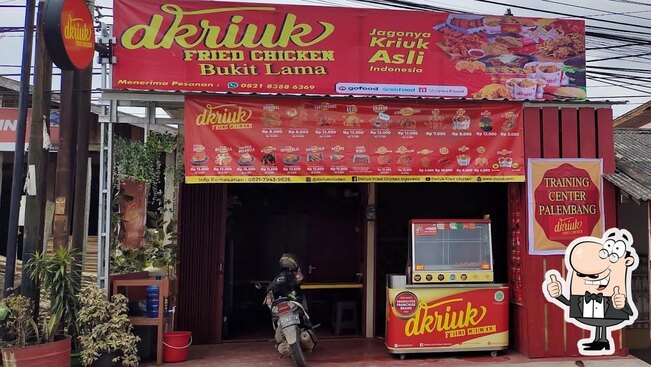 Menu at Dkriuk Fried Chicken Bukit Lama restaurant, Palembang
