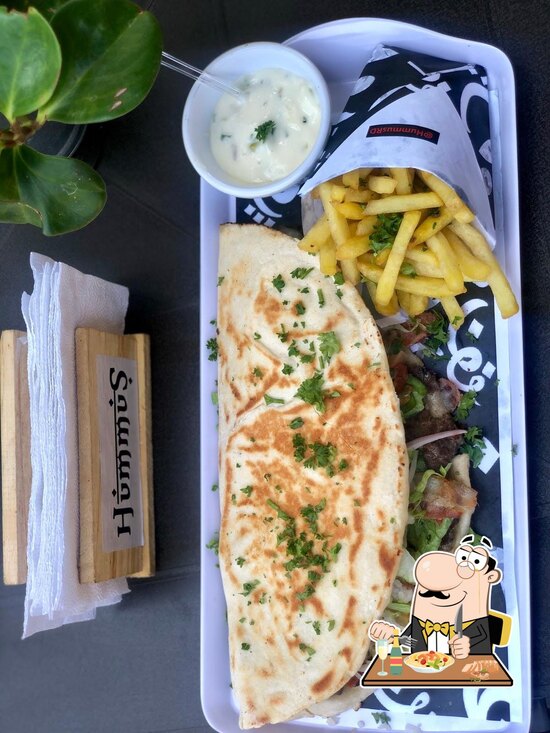 Carta del restaurante Hummus, Sabores del Desierto, Santo Domingo