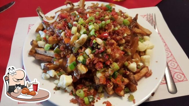 Menu at Muddy Moose Restaurant, Canada