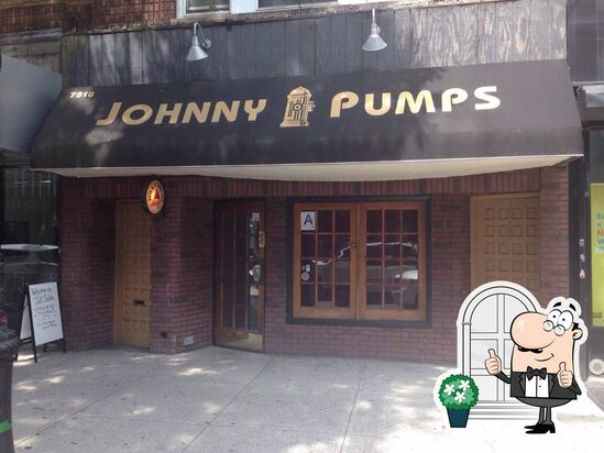 Menu at Johnny Pumps Cafe, New York City