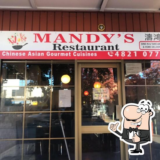 Menu at Mandy's Restaurant, Goulburn