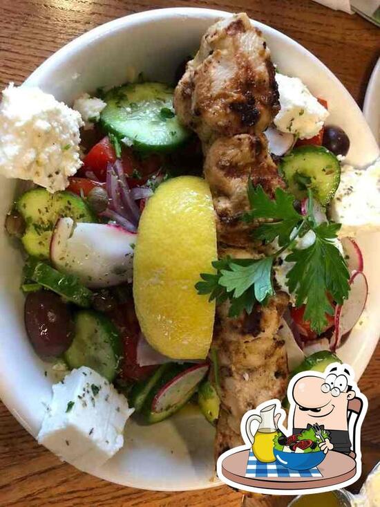 Menu at Meraki Greek Grill restaurant, Las Vegas, S Rainbow Blvd Suite 160
