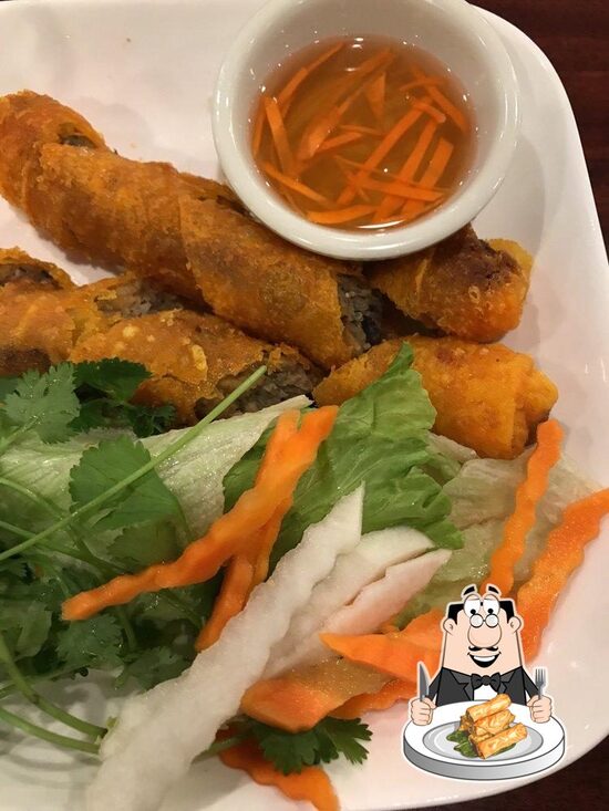 Menu at Pho Mosa restaurant, Kerrville