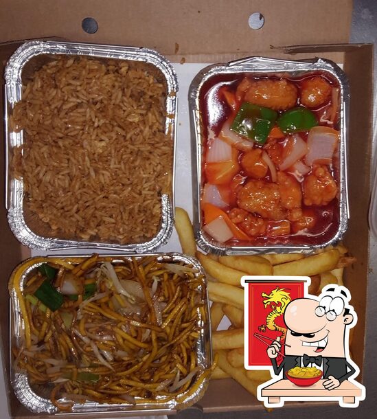 Menu at Panda Express chinese takeaway restaurant, Houghton le Spring