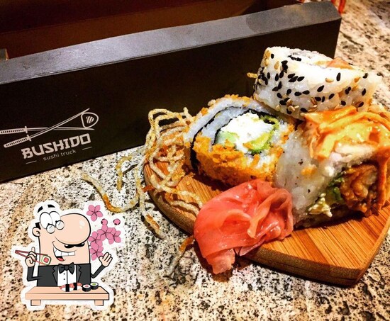 Carta del restaurante Bushido, Bogotá