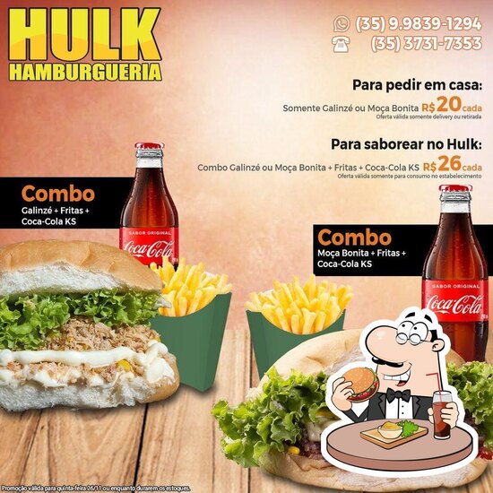Hulk Lanches pub & bar, Andradas - Restaurant reviews