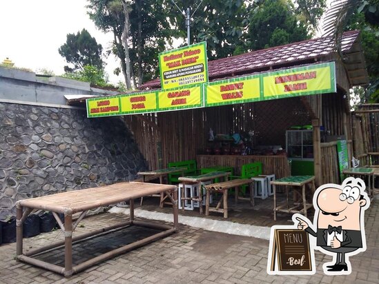 Menu at Resto Apung restaurant, Puhsarang