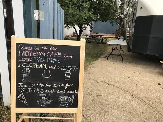Menu at The Ladybug Cafe, Lac du Bonnet
