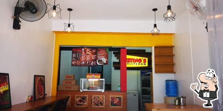 Menu at Esting's Bellychon Paco Manila Branch restaurant, Manila