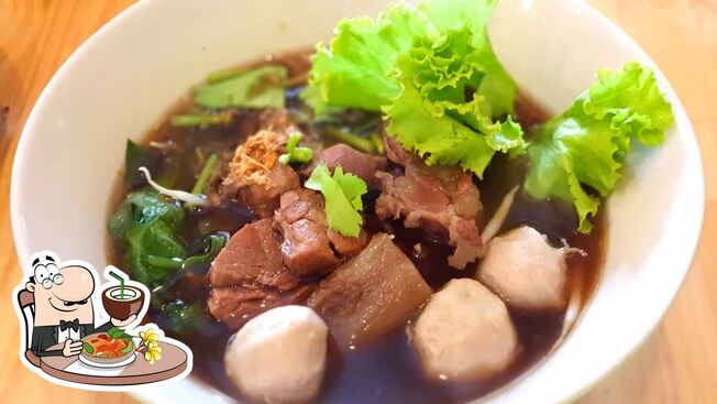 Menu at Racha Beef Noodles Hatyai restaurant, Hat Yai, 58 Samchai