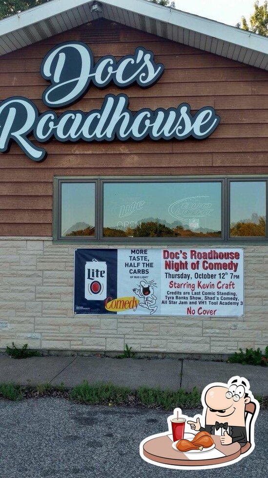 Menu at Doc's Roadhouse Bar & Restaurant, Ettrick