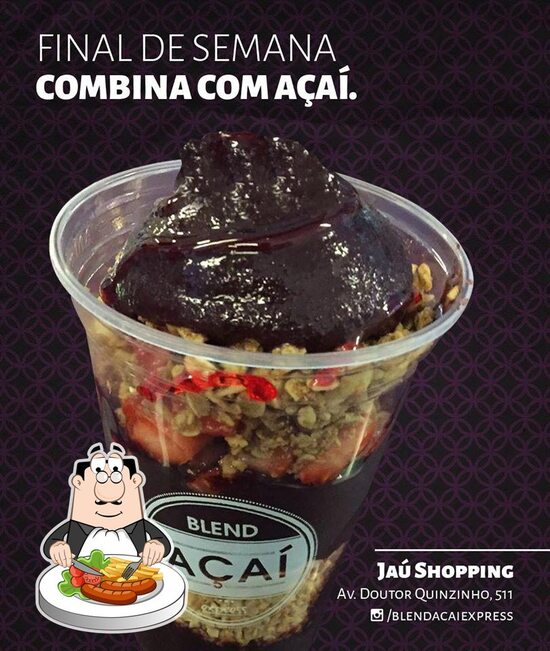 Menu em BLEND AÇAÍ EXPRESS restaurante, Jaú