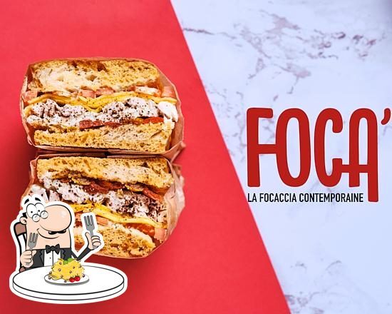 FOCA' - La focaccia contemporaine restaurant, Paris, 50 Rue du Chemin ...