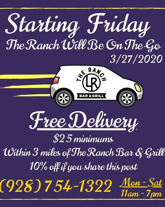 Menu at Laughlin Ranch Golf Club, Bullhead City