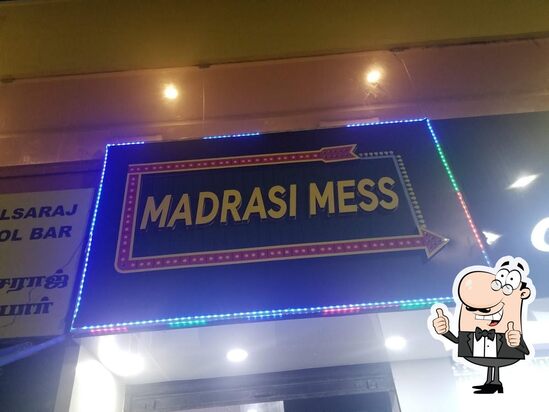 Menu at Madrasi Mess, Chennai, First Floor
