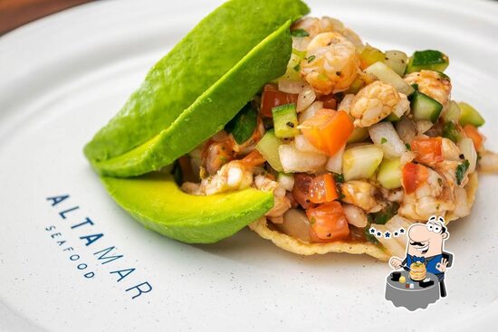 Carta del restaurante Altamar Seafood, Manzanillo