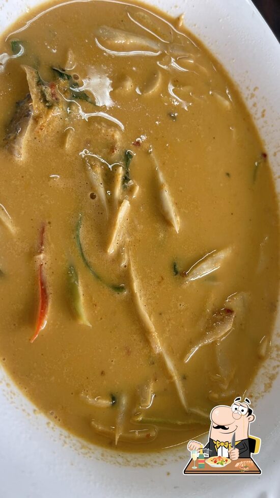 Carta de Jae Lod Khao Tom Tom Rung restaurant, Sattahip