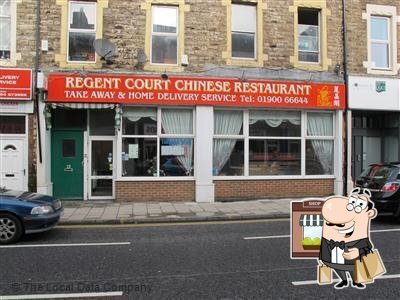 Menu at Regent Court restaurant, Workington