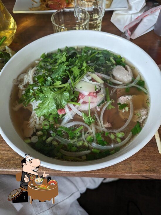 Menu at VIET 1331 restaurant, Paris