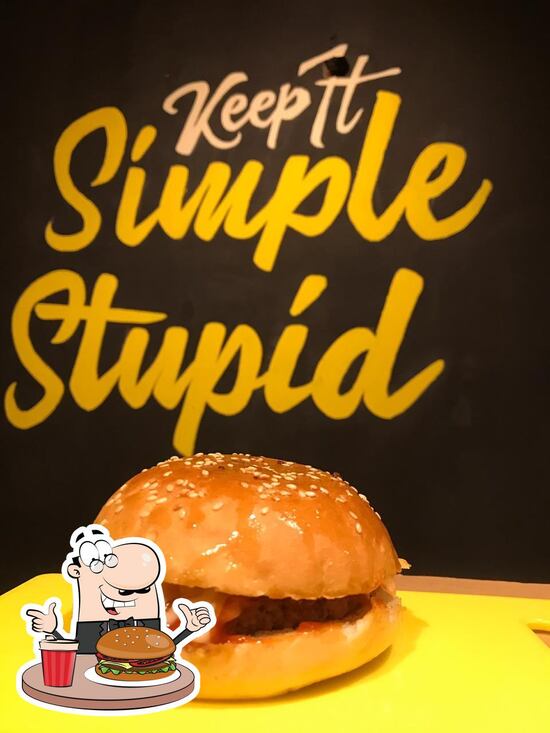 Menu at Fake burger cipayung restaurant, East Jakarta