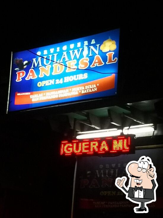 Menu at Ortiguera Mulawin Pandesal, Mabalacat