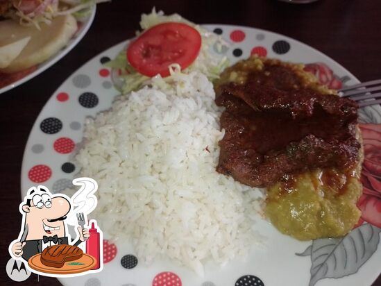 Menu at Don Deme chicharrones restaurant, Callao District
