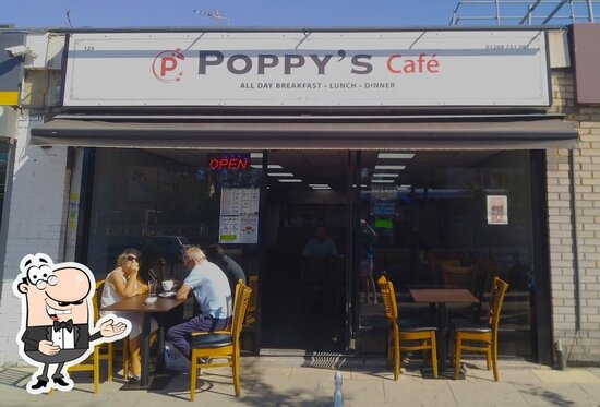 Menu at Poppy's Café cafe, South Benfleet