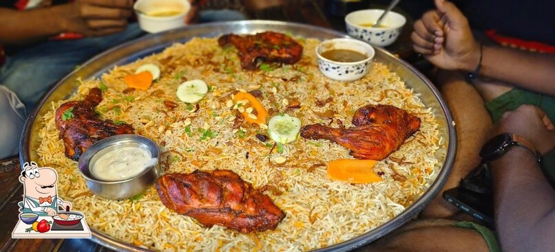 Menu at Kiss Me mandi, Hyderabad