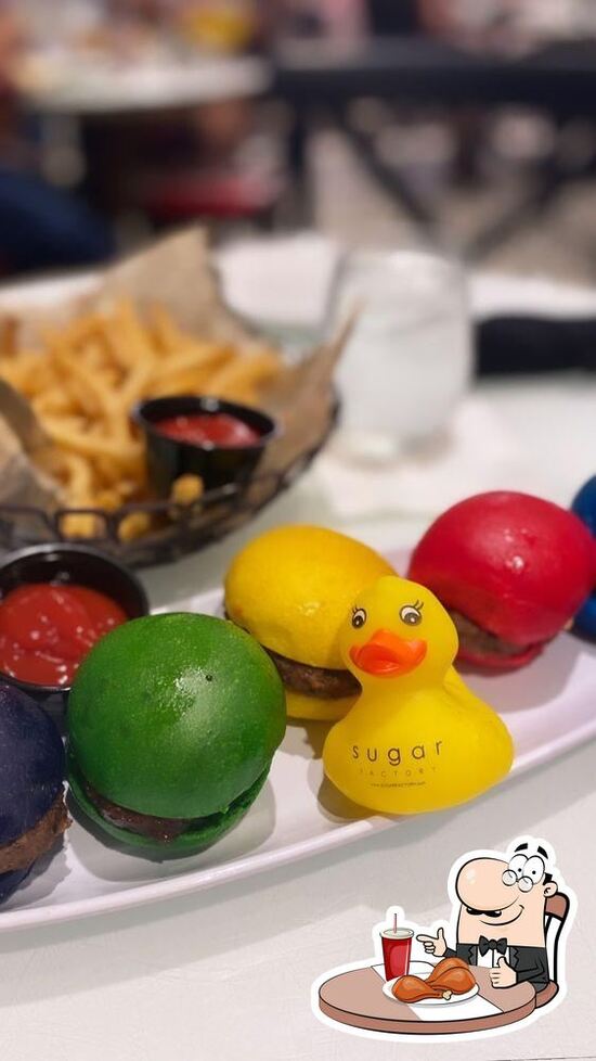 Menu at Sugar Factory - Atlantic City desserts, Atlantic City