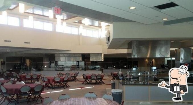 Menu at R.C. Slocum Dining Hall cafeteria, College Station