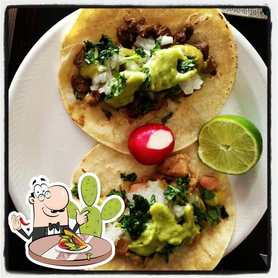 Menu at Ruffles Tacos restaurant, South Gate