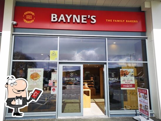 Menu at Baynes the Family Bakers, Cupar