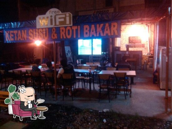 Menu at Bossnet cafe, Jakarta