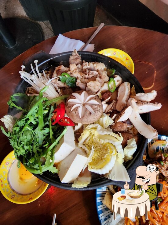 Menu at Jaseongdang restaurant, Seoul