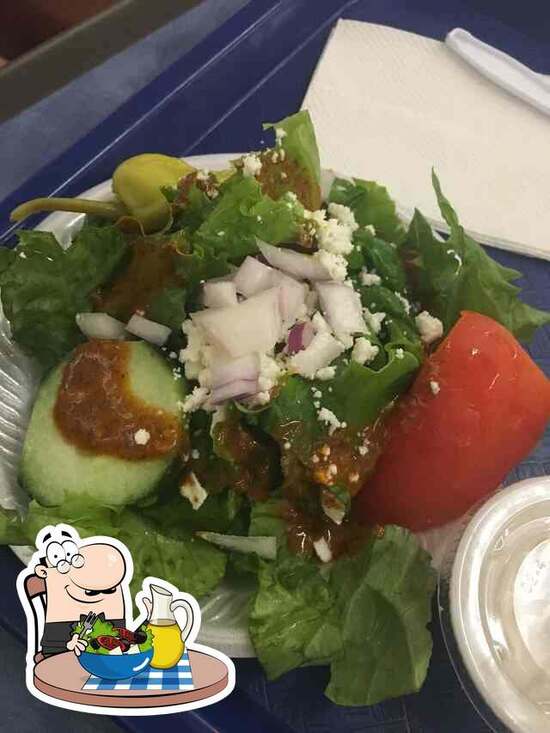 Menu at Opah Greek Flavor restaurant, San Antonio