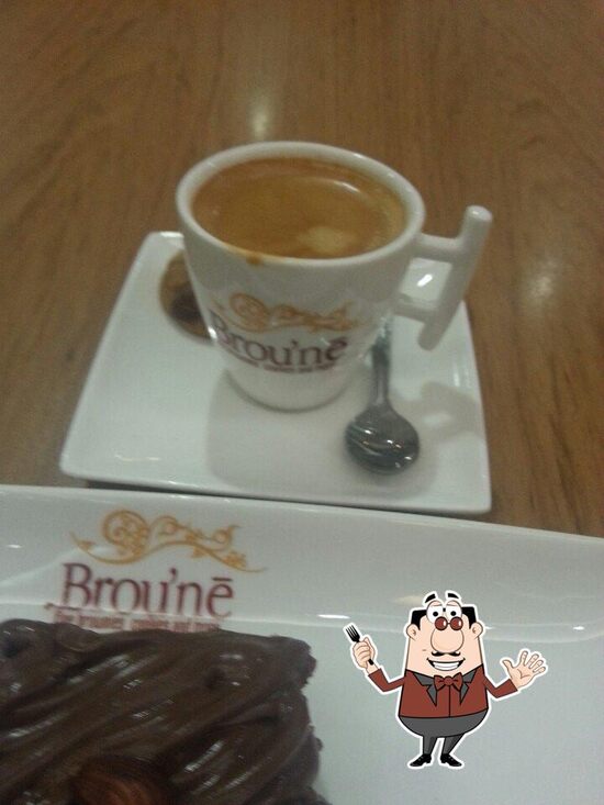 Menu em Brou'nē café, Santos