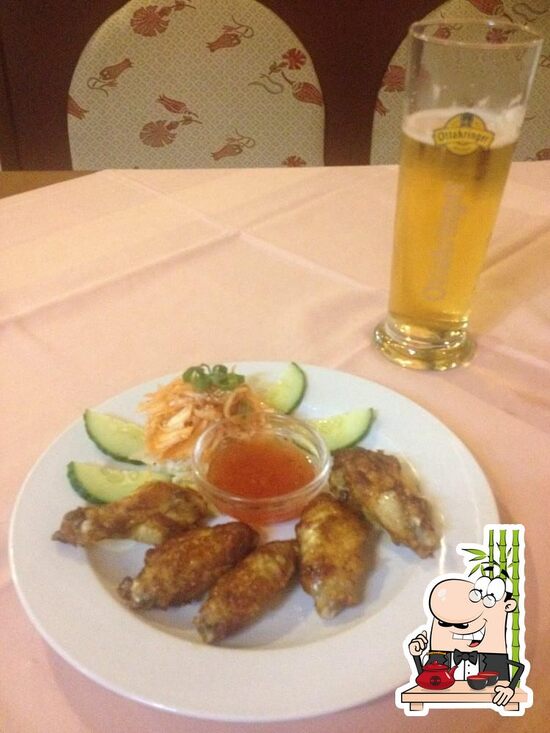 Menu at Pan Asia restaurant, Vienna