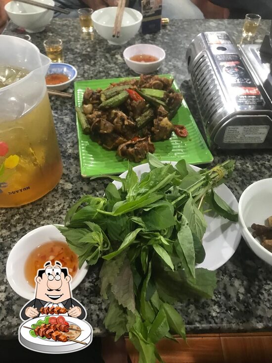 Menu at Toàn lẩu bò restaurant, Ho Chi Minh City