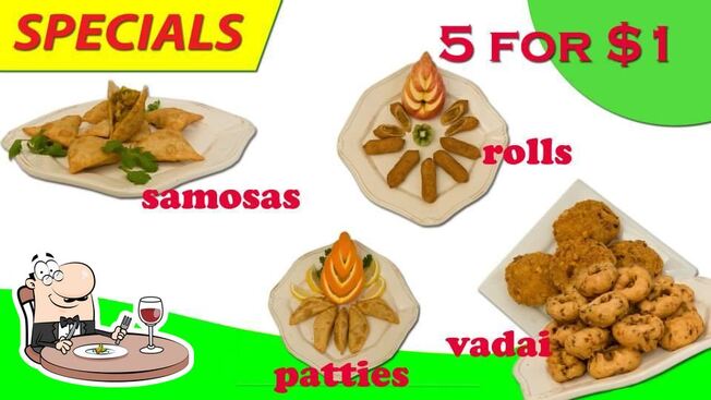 Menu at Tatta-Food, Brampton