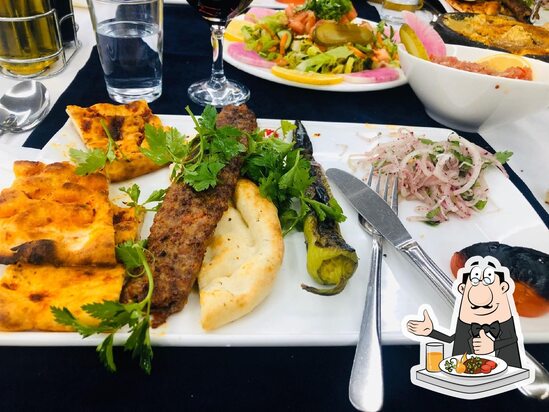 Menu at Botas Yemekhane, Turkey