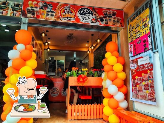 Carta de OMG Milkshake & Oppa KopiTea - Angono Rizal, Angono