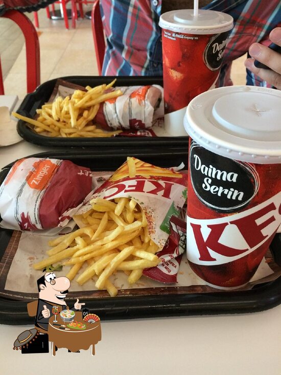 Menu at Akasya Acibadem KFC, Istanbul