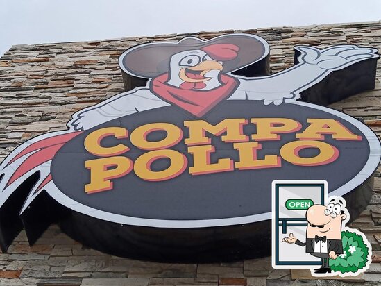 Menu at Compa Pollo restaurant, Monterrey