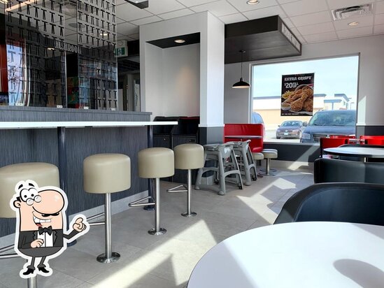Menu at KFC fast food, Winnipeg, 2079 Pembina Hwy