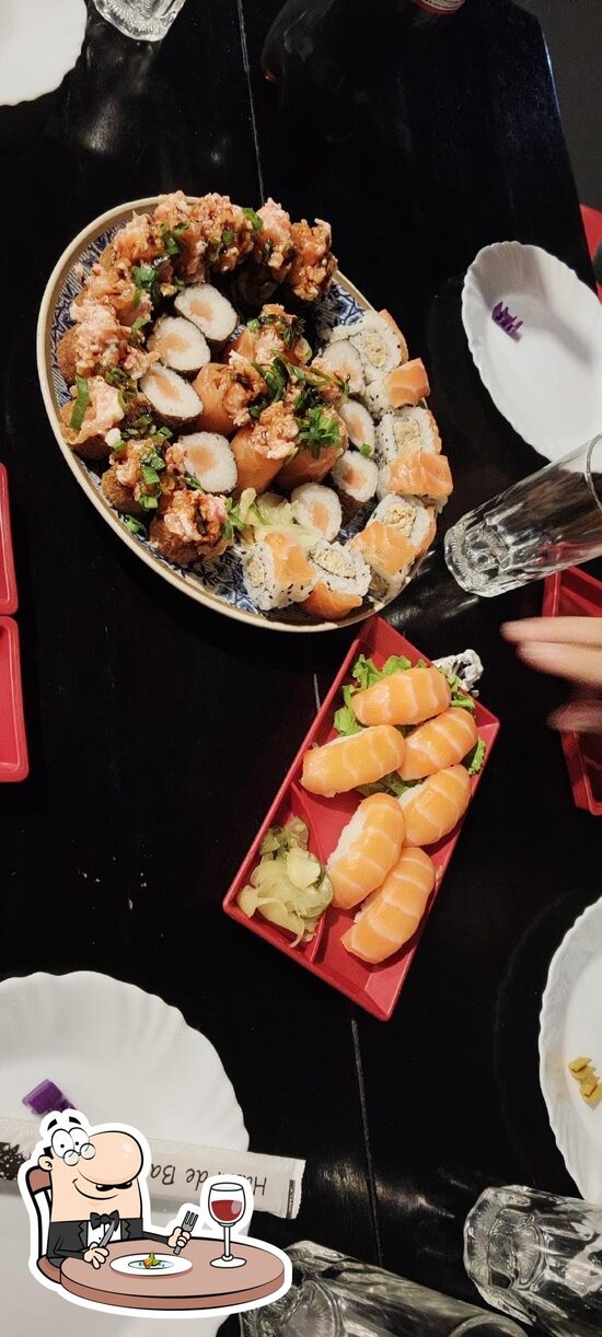 Menu em Sasaki Sushi restaurante, Pimenta Bueno