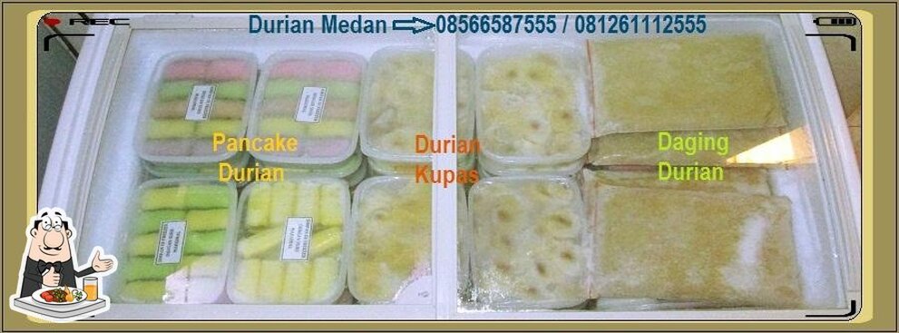 Menu at Durian Medan restaurant, Batam