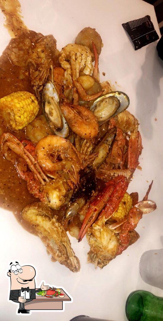 Menu at Kickin’ Inn Kajun Seafood restaurant, Petersham