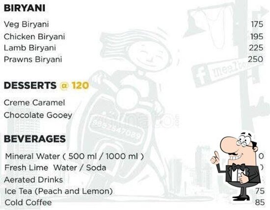 Menu at Meal BBox Cafe, Mumbai, Near Trade Centre