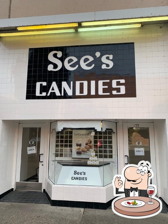 Menu at See's Candies, Salem